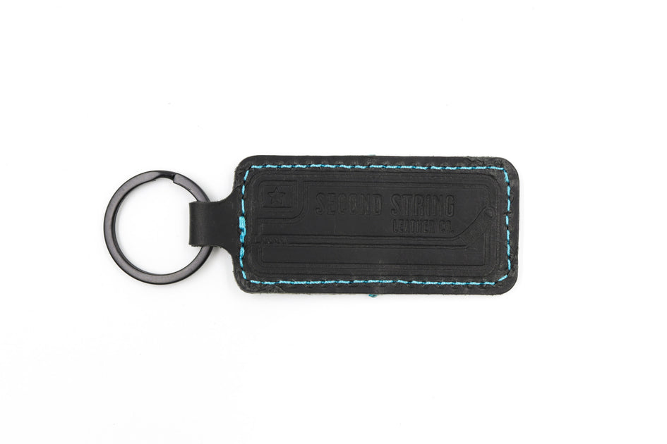 San Jose Teal Keychain – Second String Leather Company