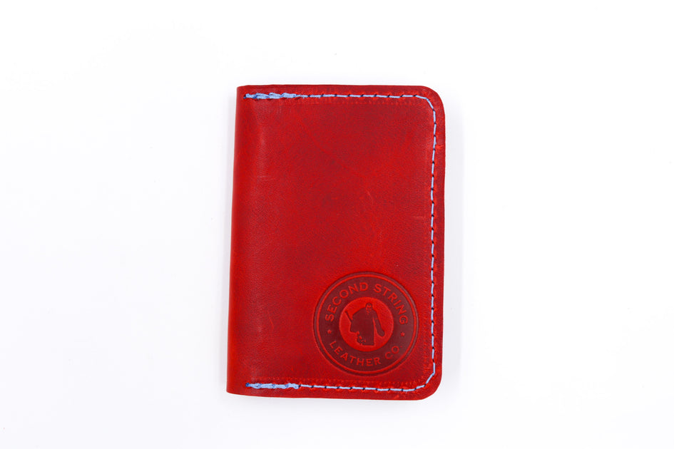 Washington All Caps 6 Slot Wallet – Second String Leather Company