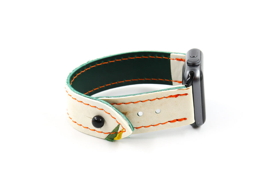 Juice Box Green iWatch Band – Second String Leather Company