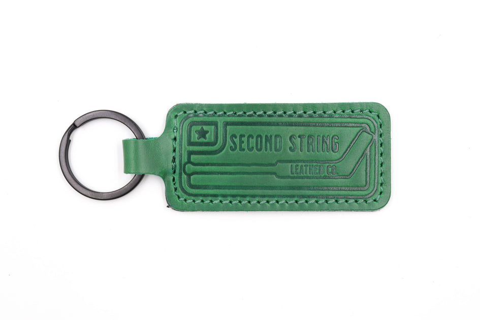 Lone Star Collection Black Keychain – Second String Leather Company