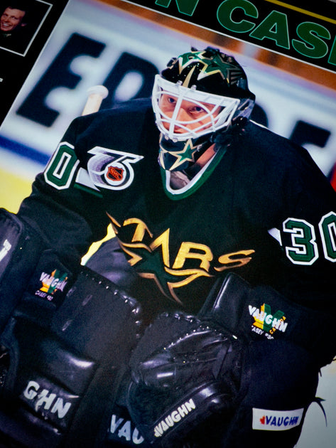 Jon Casey - Minnesota North Stars - 1991 – Second String Leather Company
