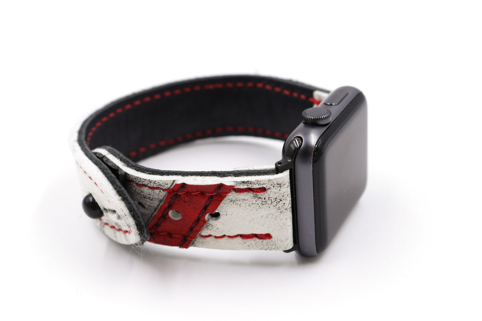 Hurricane Watch Blocker 2 Red/White/Black iWatch Band – Second String ...