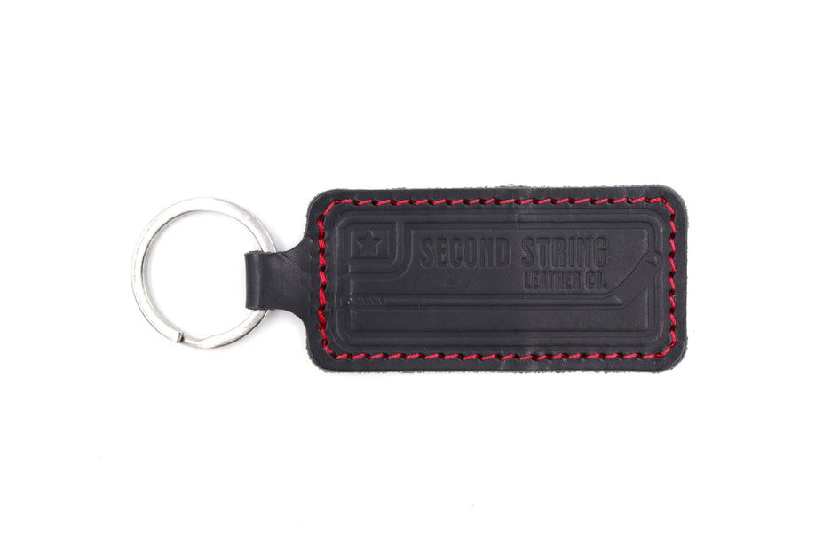 Bauer Flak RED/WHITE Keychain – Second String Leather Company