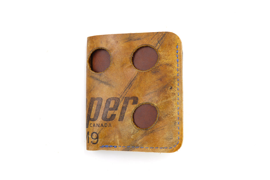 Cooper GM9 Brown 6 Slot Square Wallet – Second String Leather Company