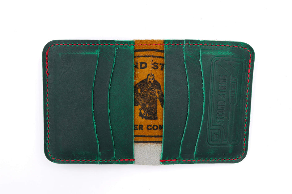 Cooper GM12 Waffle #2 6 Slot Square Wallet – Second String Leather Company