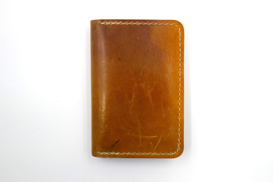 Cooper GM12 Waffle 6 Slot Wallet – Second String Leather Company