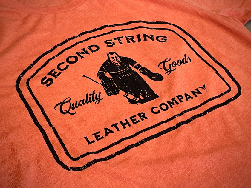 Crease Logo T-Shirt – Second String Leather Company