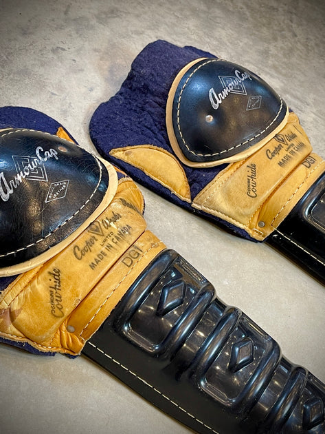 Cooper - Weeks Vintage DG1 Shin Pads – Second String Leather Company