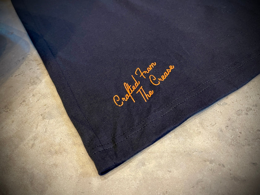 Crease Logo T-Shirt – Second String Leather Company